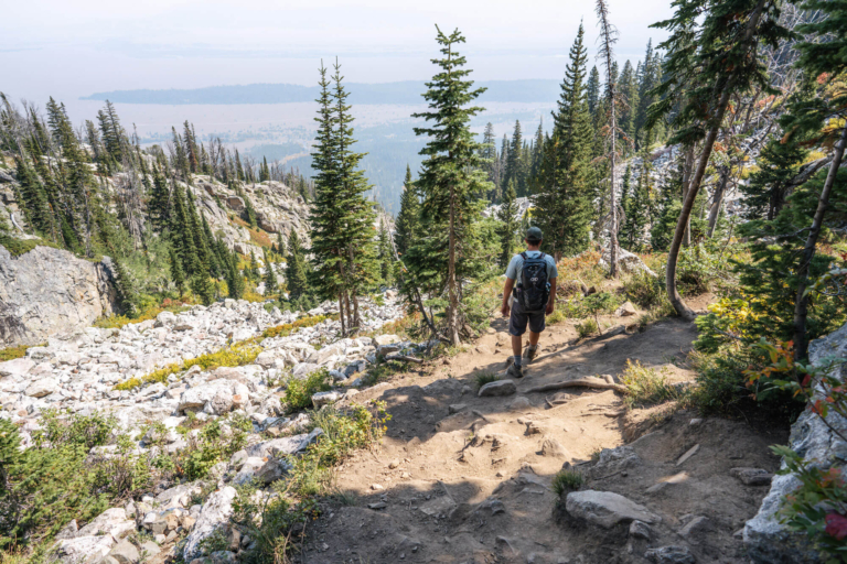 Hiking to Delta Lake in Grand Teton National Park | Aspiring Wild
